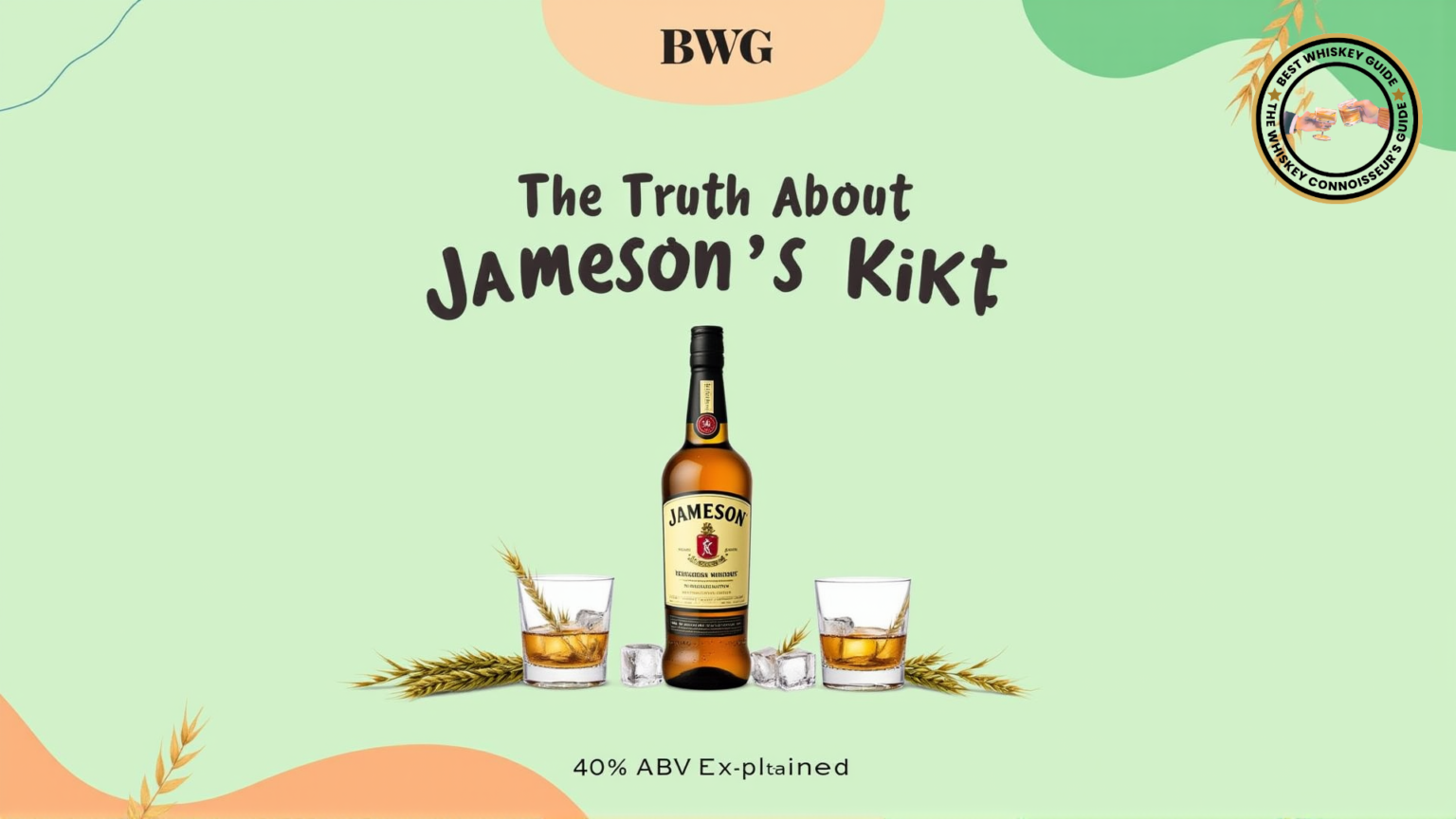 jameson whiskey alcohol percentage(ABV) in 2025 Quick Answer